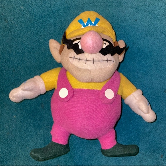 Kellytoy | Toys | Wario Plush Toy Vintage Kelly Toys Mario Stuffed ...